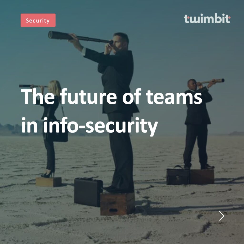 The future of teams in info-security - Twimbit