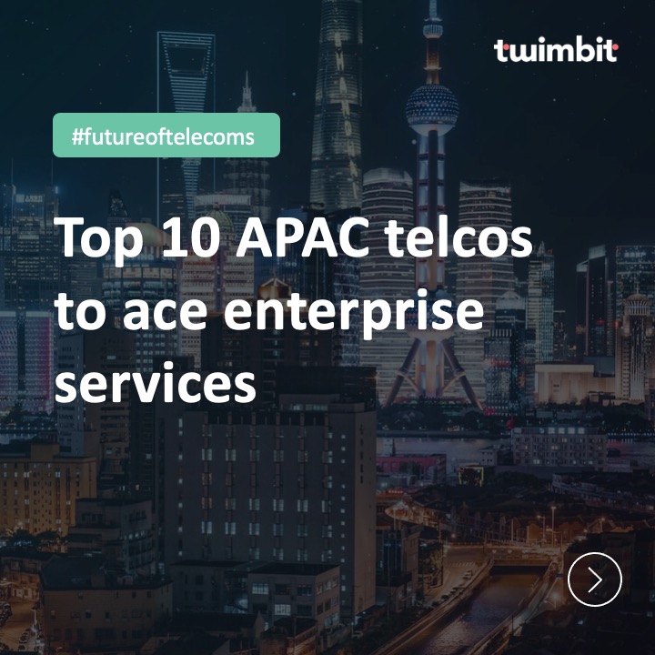 Top 10 Asian telcos to ace enterprise services - Twimbit