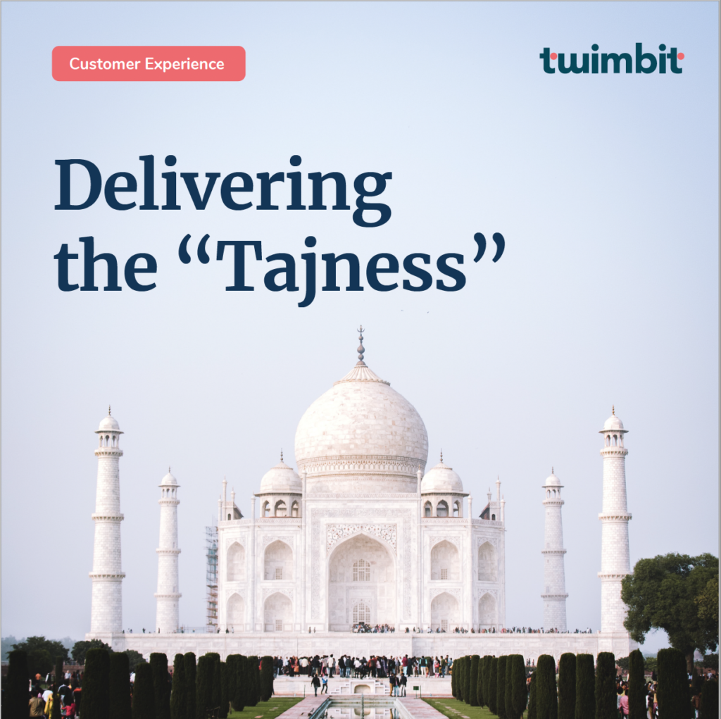 Taj Hotels case study - Twimbit To bring joy in the consumption of ...