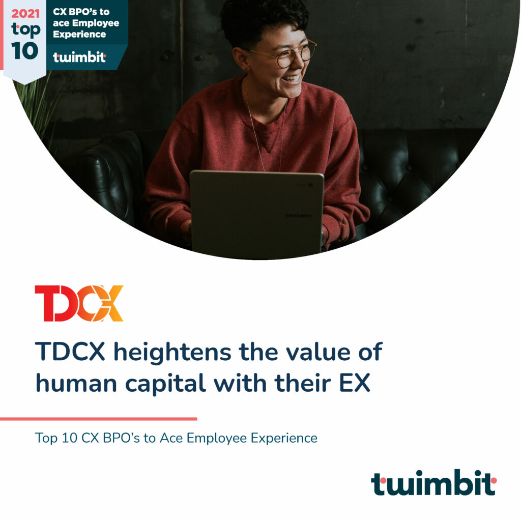 TDCX heightens the value of human capital with their EX - Twimbit