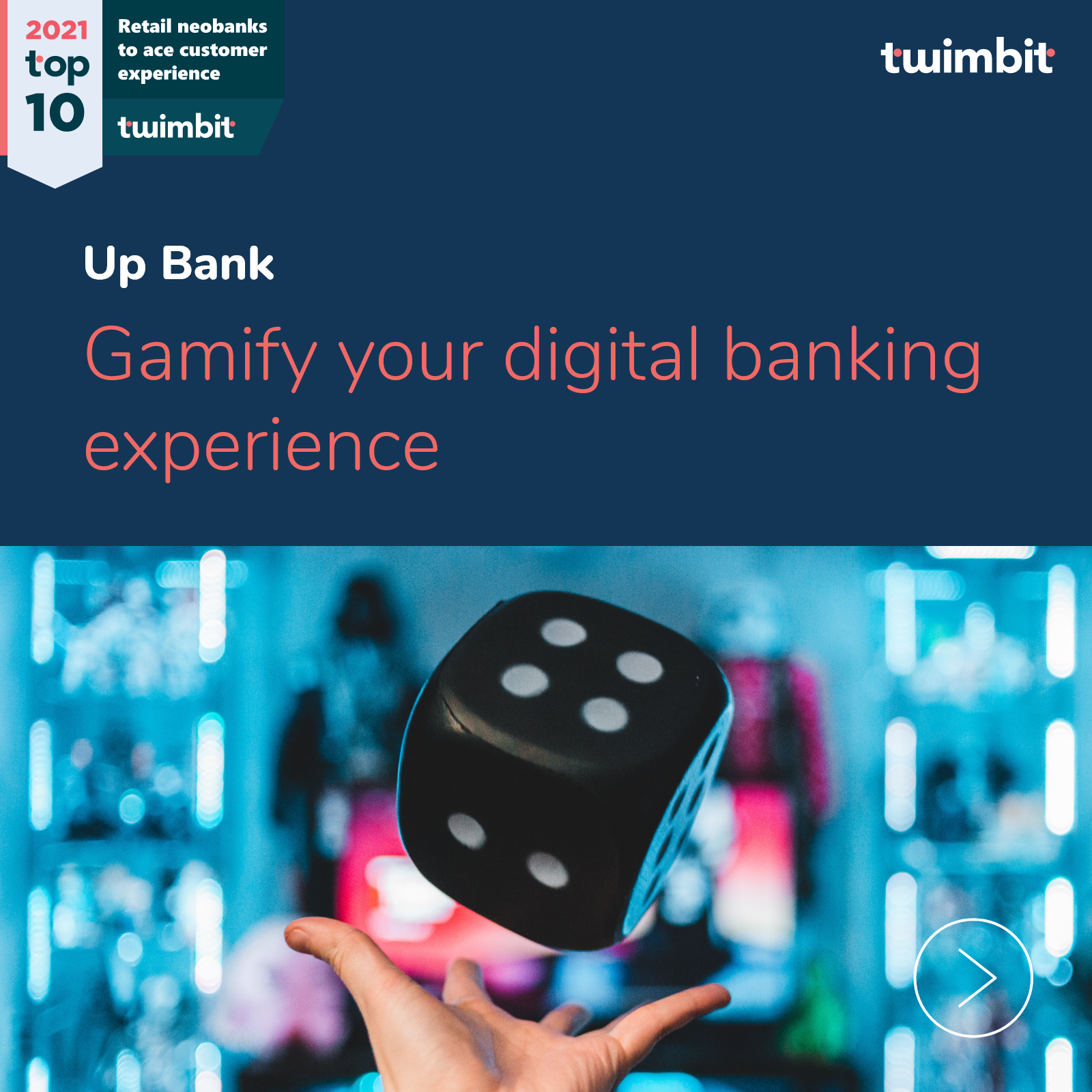 Gamify your digital banking experience with Up Bank - Twimbit