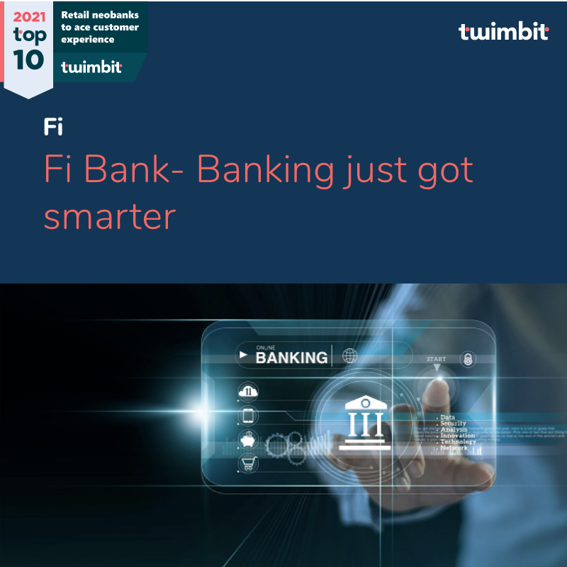 Fi Bank- Banking just got smarter - Twimbit