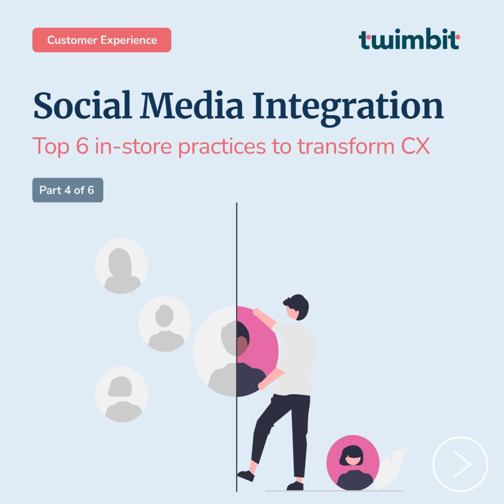 Social media integration for a great in-store experience - Twimbit