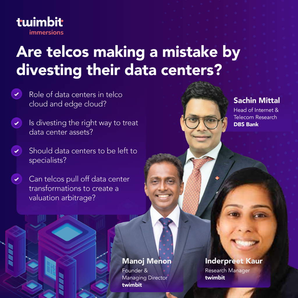 Are telcos making a mistake by divesting their data centers? - Twimbit