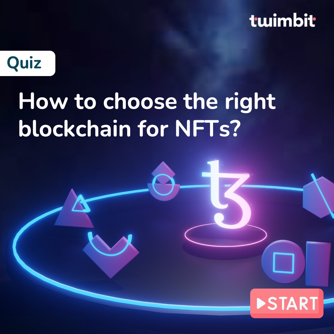 Quiz on NFT blockchains - Twimbit