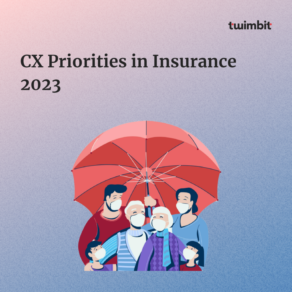 CX Priorities in Insurance 2023 - Twimbit