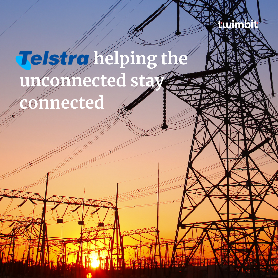 Telstra, helping the unconnected stay connected - Twimbit