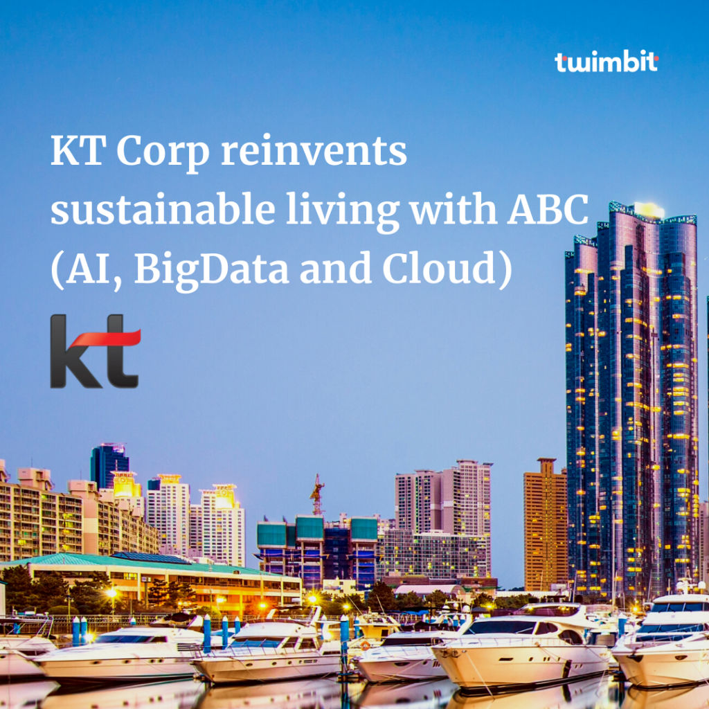 KT Corp reinvents sustainable living with ABC (AI, BigData and Cloud) - Twimbit