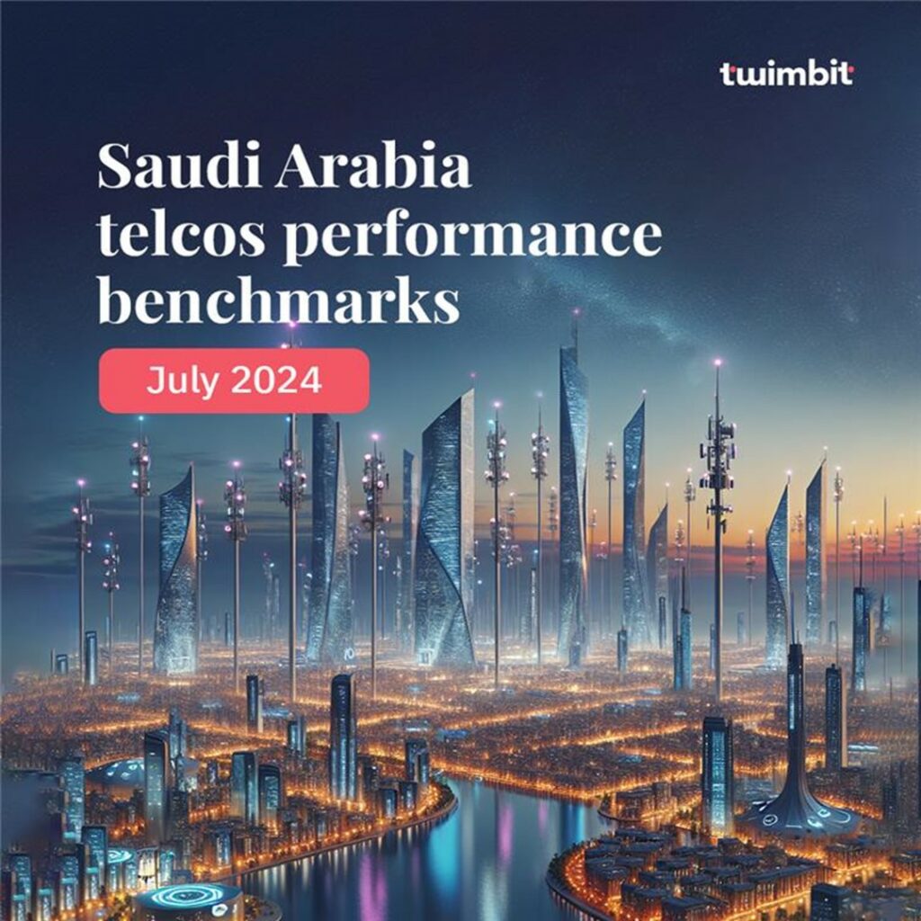 Saudi Arabia telcos performance benchmarks - July 2024 - Twimbit